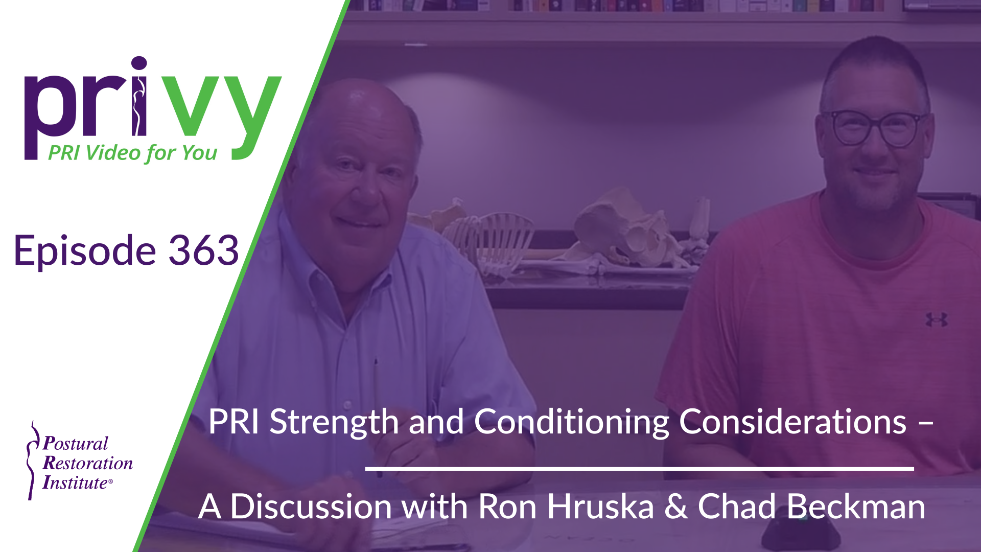 Ep. 363 - PRI Strength and Conditioning Considerations – A Discussion ...