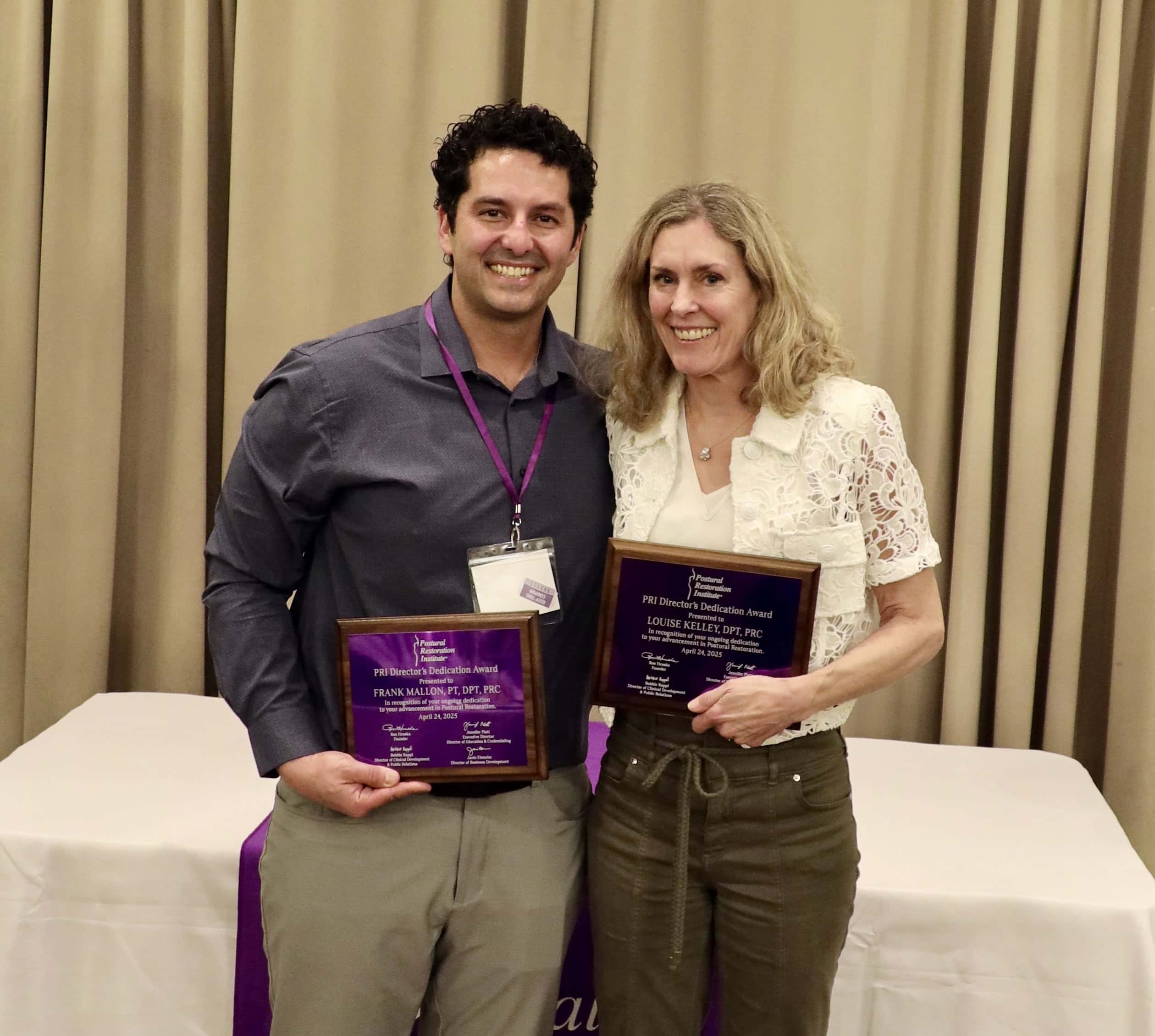 2025 PRI Directors Dedication Award - Postural Restoration Institute
